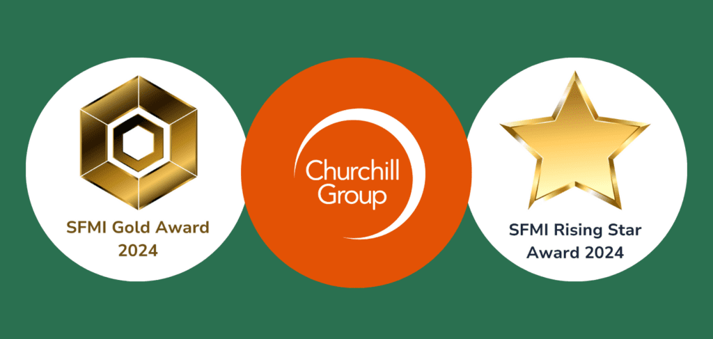 Churchill Group awarded SFMI Gold and ‘Rising Star’ awards